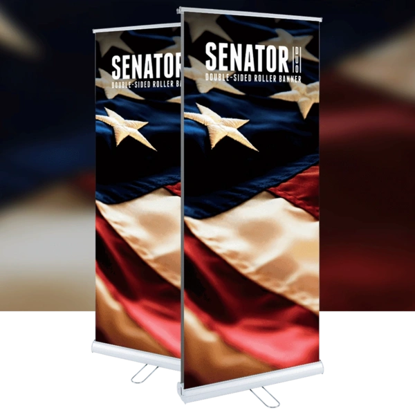 Senator Duo Roller Banner | Plus Print Ltd